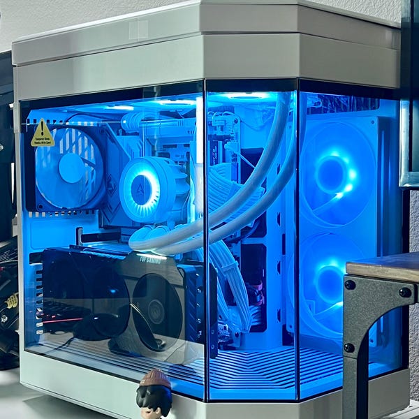 HYTE Y60 PC Case: Top Mounted Fans Frame - Etsy