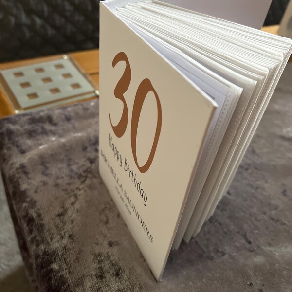 21st Birthday Black Scrapbook Photo Album With Gold Script Present ...