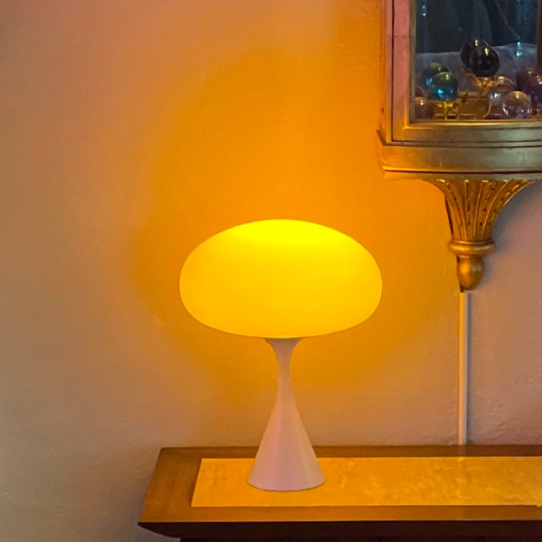 Stemlite Table Lamp in Mustard Yellow by Designline - Mid Century ...
