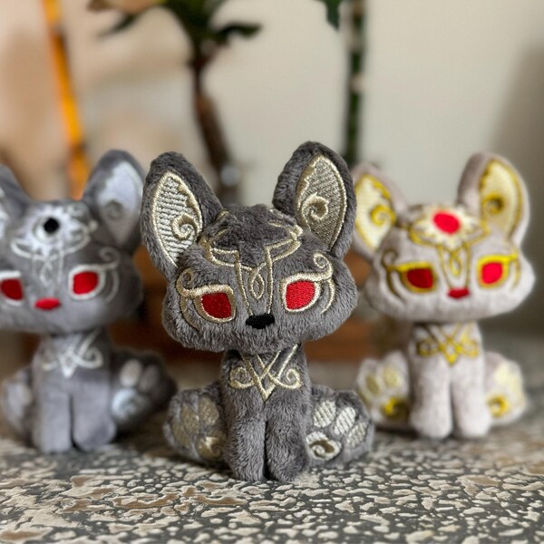 Wolves of Ragnarok - Fenris Plush - Littlefox's Toebeans - Norse Viking ...