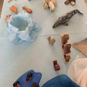 Wooden Dog Flecked Dog Dog Figurine Wooden Animals Wooden | Etsy