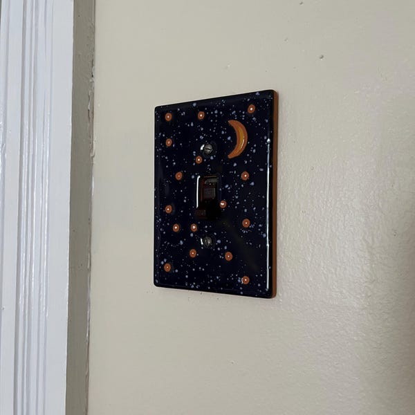 Light Switch Coverings Painted, Blanket, Brown & Green, Southwest ...