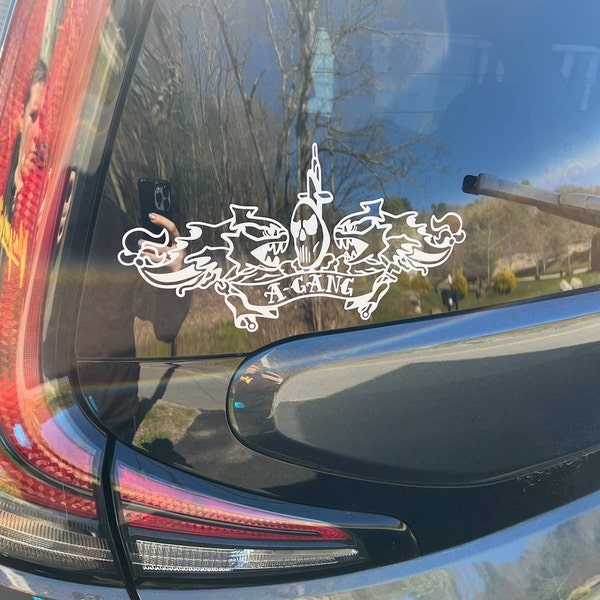 4" Tattoo Style Navy Chief Anchor Sticker, Gifts for Him, Gifts for Her ...