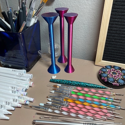 Light Blue Mandala Dotting Tools, Dot Painting Tools, Dotting Tool Set ...