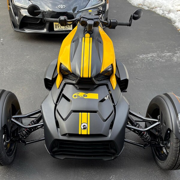 Hood Panel Decals Name Decals Ryker Motorcycle Custom Vinyl Decal ...