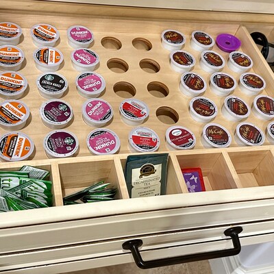 Nespresso Original Drawer Organizer Made From Solid Maple or Walnut Can ...