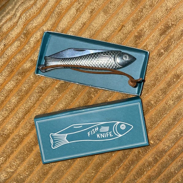 Fingerling Fish Knife by Mollyjogger - Etsy