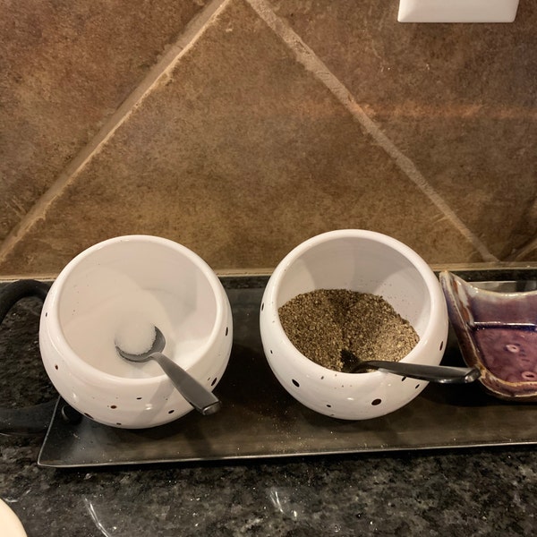 Salt Pig, Salt Cellar, Salt Pot, Sugar Bowl, Ceramic Bowl, Clay Bowl ...