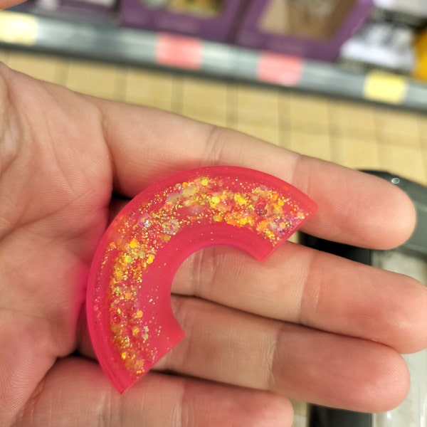 Worry Rainbow - Anxiety Relief - Fidget Toy - Worry - Resin Rainbow ...