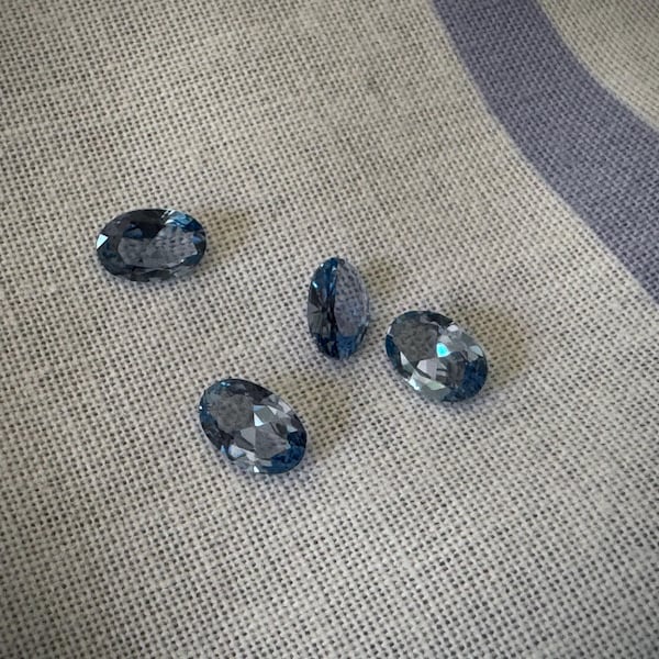 Genuine Flaming Ruby Acute Triangle Cut Loose Gemstone Red Corundum Lab ...