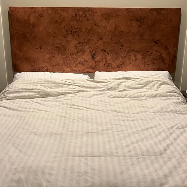 Aged Copper Headboard, King Size Headboard, Contemporary Modern ...