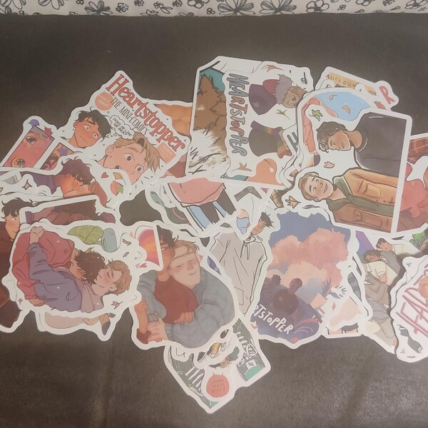 HEARTSTOPPER Stickers, Vinyl Stickers, 10-50 Pcs Random Pack, FREE ...