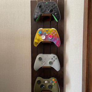 Video Game Controller Holder, Wall Mount Display Organizer Xbox ...