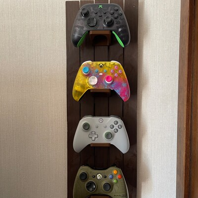 Video Game Controller Holder, Wall Mount Display Organizer Xbox ...