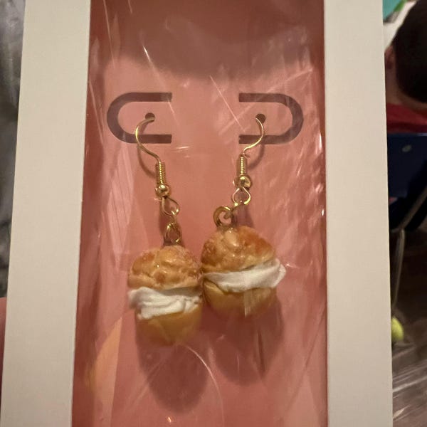 Breakfast Egg and Bacon Sandwich Earrings – Handmade Realistic Fake ...