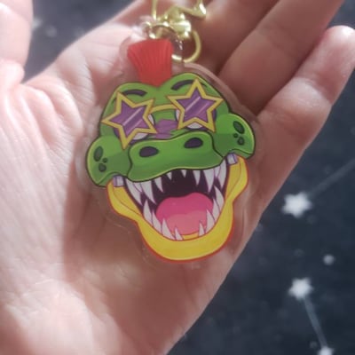 FNAF Security Breach Keychains Glamrock / Shattered Freddy, Monty ...