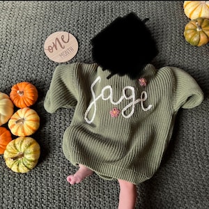 Archie Baby Boy With Blue Eyes and Cognac Romper and Hat - Etsy