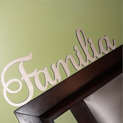 FAMILIA Sign, Familia Wood Sign, Familia Wall Decor, Thanksgiving Decor ...