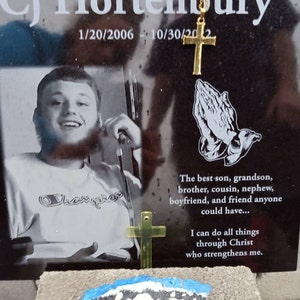 12x12 Personalized Pet Headstone, Goat, Cow, Horse, Pig Farm Tombstone ...