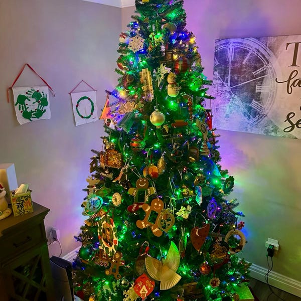 Super Mario Power Star Tree Topper - Etsy