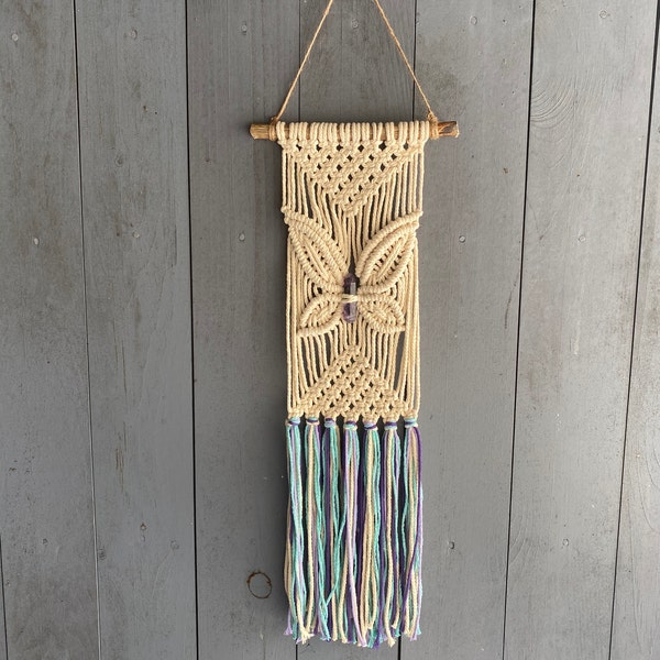 Tutorial PDF Pattern Instant Download DIY Macrame Wall Hanging ...