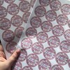 Large Circular 51mm Stickers A4 Sheets Matte Finish Logo - Etsy