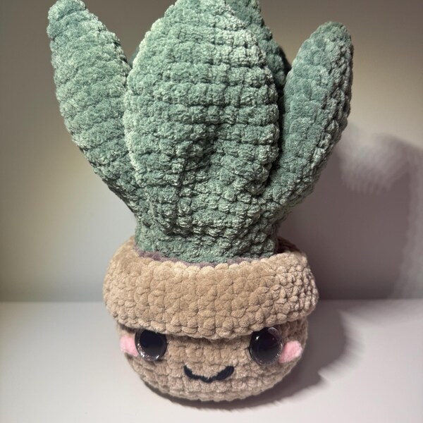 Potted Plant Friend PDF Crochet Pattern (crochet Plant, Amigurumi Plant ...