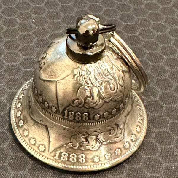 Morgan Dollar Bell - Etsy