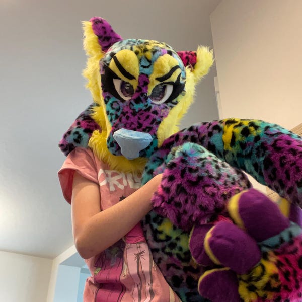 Snow Leopard Fursuit Full Digitigrade High-medium Quality With ...