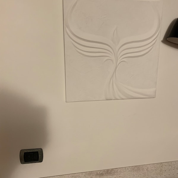 Abstract Ocean Wave Plaster Wall Sculpture, 3D Beach Wall Art, Beach ...