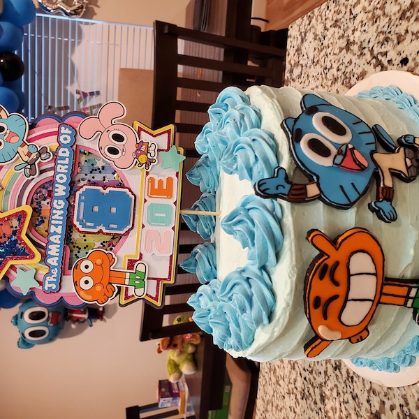 Geometry Dash Cake Topper - Etsy