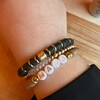 Neutral Block Bracelets Neutral Bracelets Everyday Bracelets Heishi ...