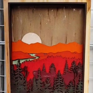 Digital File 7 Layer Laser Cut Files, DXF, SVG, Multi-layer Files ...