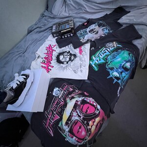 HELLSTAR Pixel Tee - Etsy