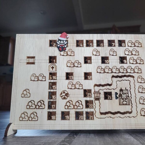 Super Mario 3 Advent Calendar (inspired By) the Nintendo Entertainment ...