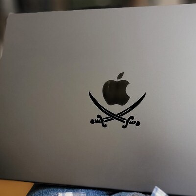 Cubes Vinyl Decal Laptop Mac Apple Logo Sticker MacBook - Etsy