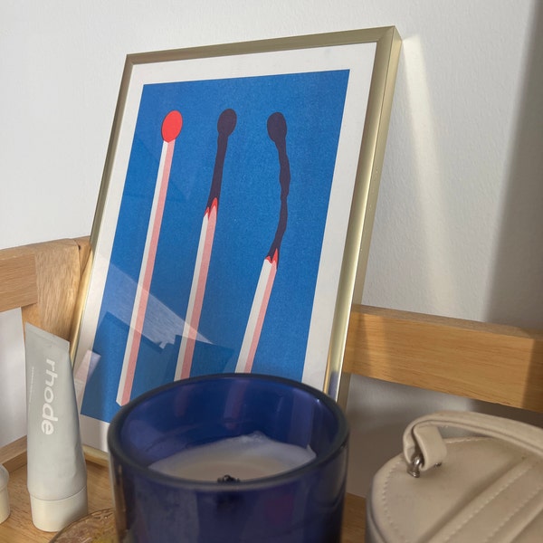 A4 Risograph Print Screw, From the Extra Ordinary Series | 2 Color Riso ...