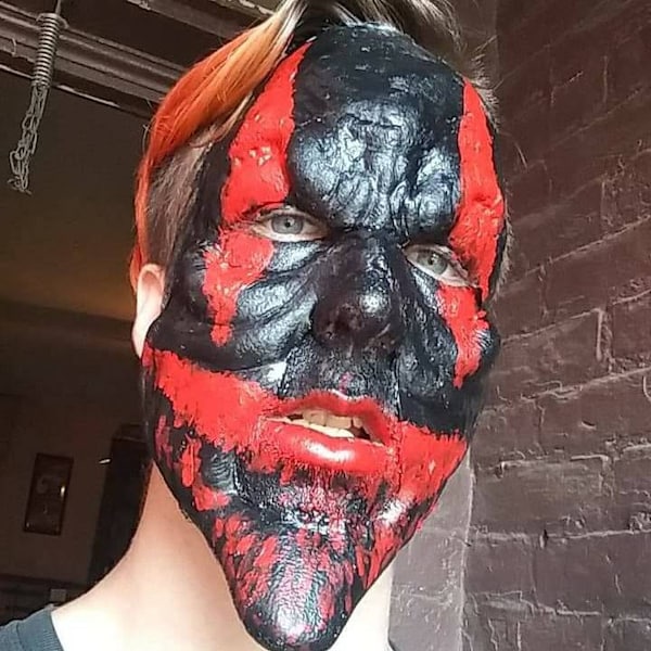 Evil Clown - Foam Latex Prosthetic (UNPAINTED) - Etsy