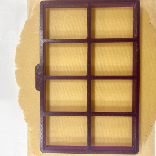 Multi Rectangle 8 Cuts Cookie Cutter and Fondant Cutter and Clay Cutter ...