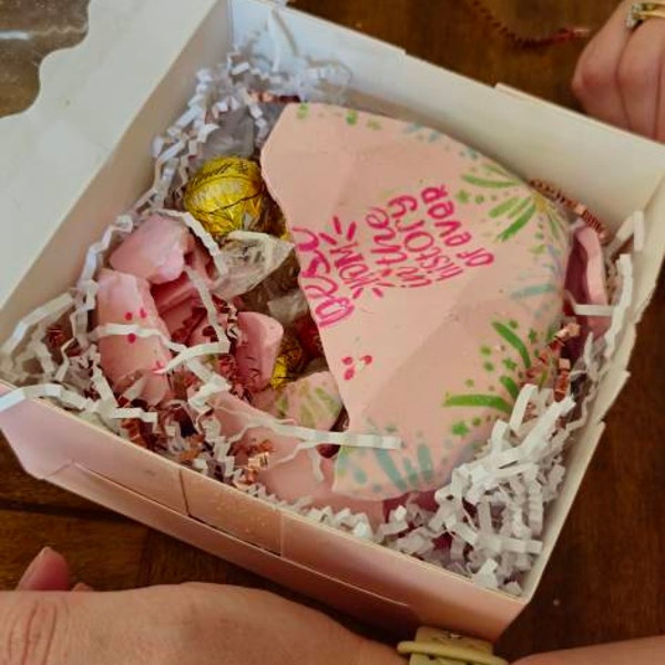 Easter Breakable Smash Chocolate Oversized Eggs Filled With Fun Jelly Belly Jelly Beans. Comes ...