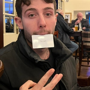 Personalised Photo & Message Plastic Card Keepsake - Etsy