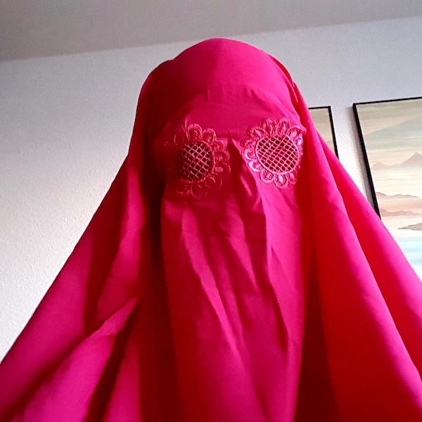 Afghan Topi Burqa, Islamic Burka With Front Open, Criss-cross Eyes ...