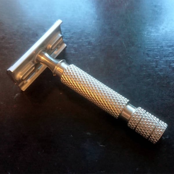 Straight Razor by Windrose 6/8th Viking VK1 Smile Ebony Handle Shave ...