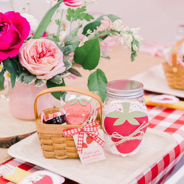 Strawberry Activity Page - Printable Berry Sweet First Birthday Party ...