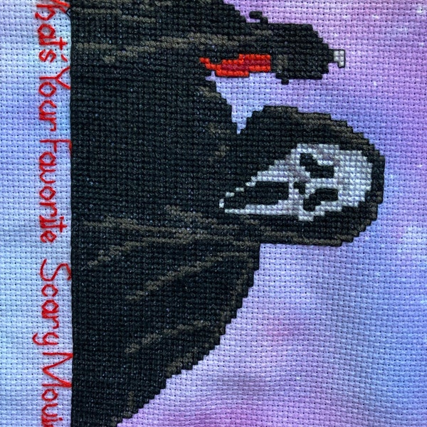 DIY Silly Blue Monster Cross Stitch PATTERN. Counted Cross Stitch ...