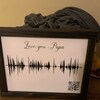 Sound Wave Sign With QR Code Voice Recording Art Custom - Etsy