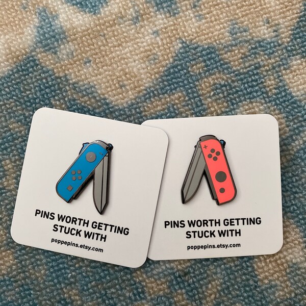 Nintendo Switchblade Pin (the Original) - Etsy