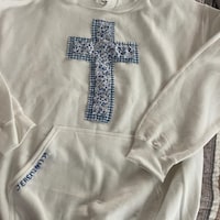 Cross Patchwork Hoodie - Etsy Canada