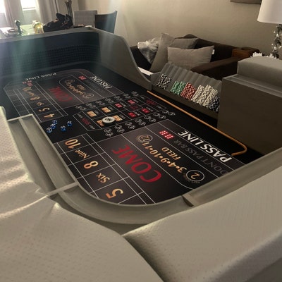 Custom Craps Table Layout 8ft/ 10ft/ 12ft - Etsy