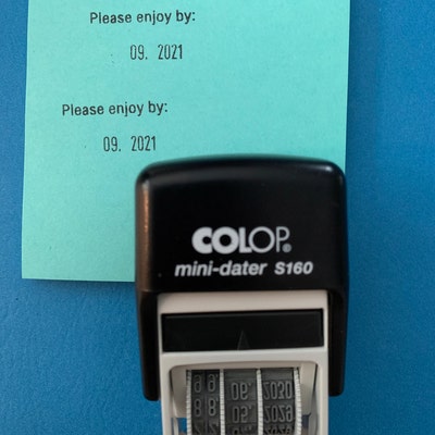 Number Stamp Colop S126 Six Digits Self Inking Stamp - Etsy